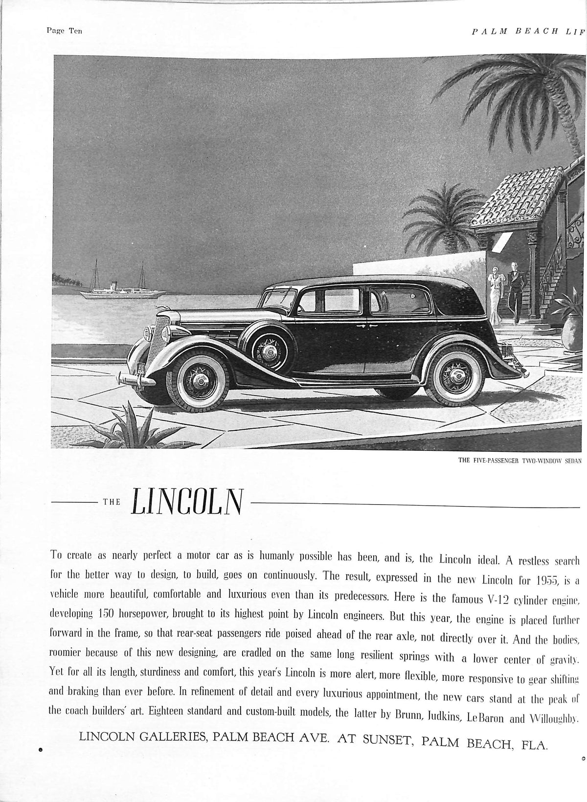 "Palm Beach Life Magazine" February 19, 1935