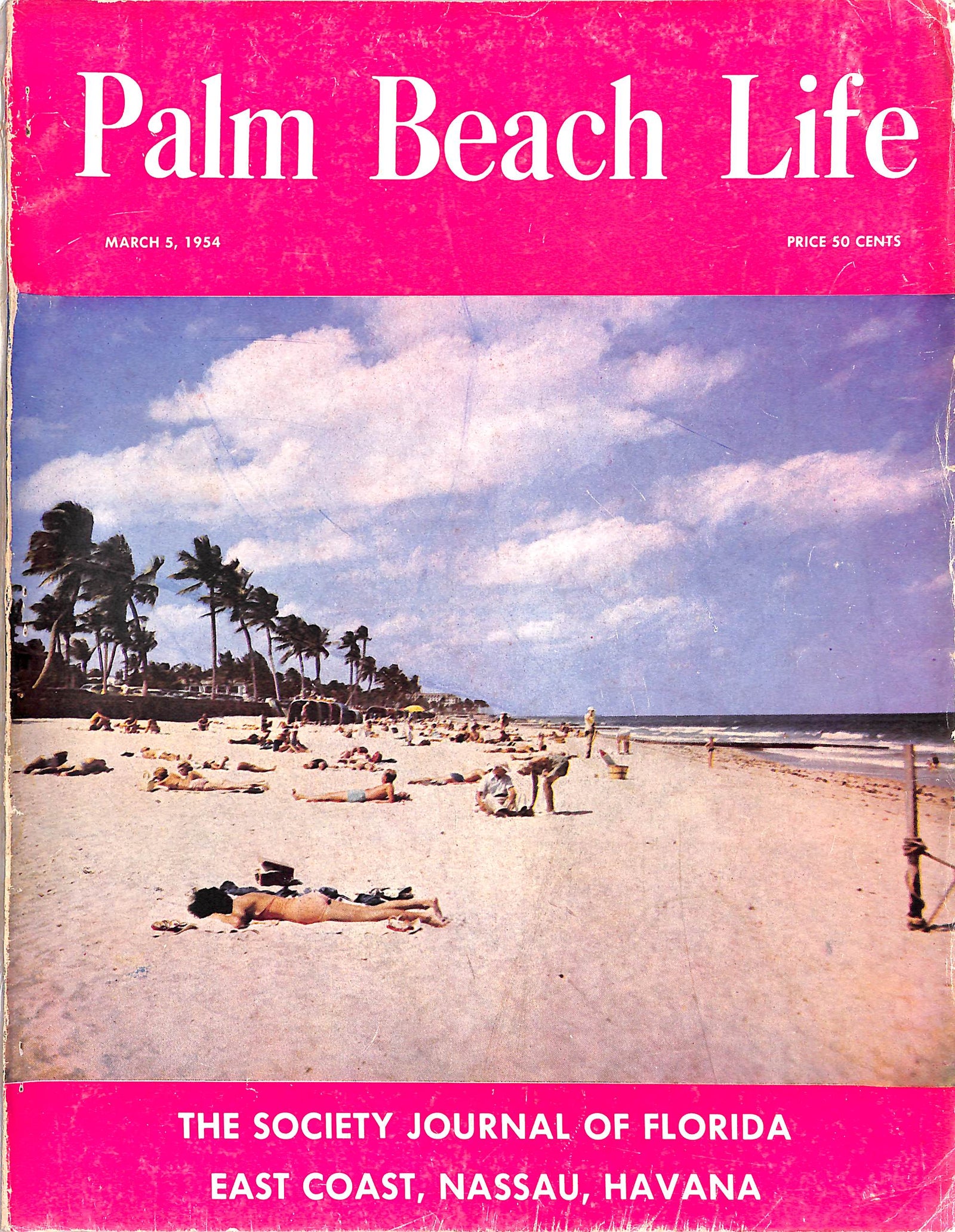 Palm Beach Life Magazine March 5, 1954