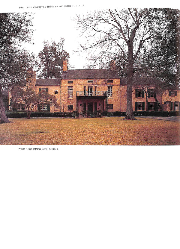 "The Country Houses Of John F. Staub" 2007 FOX, Stephen