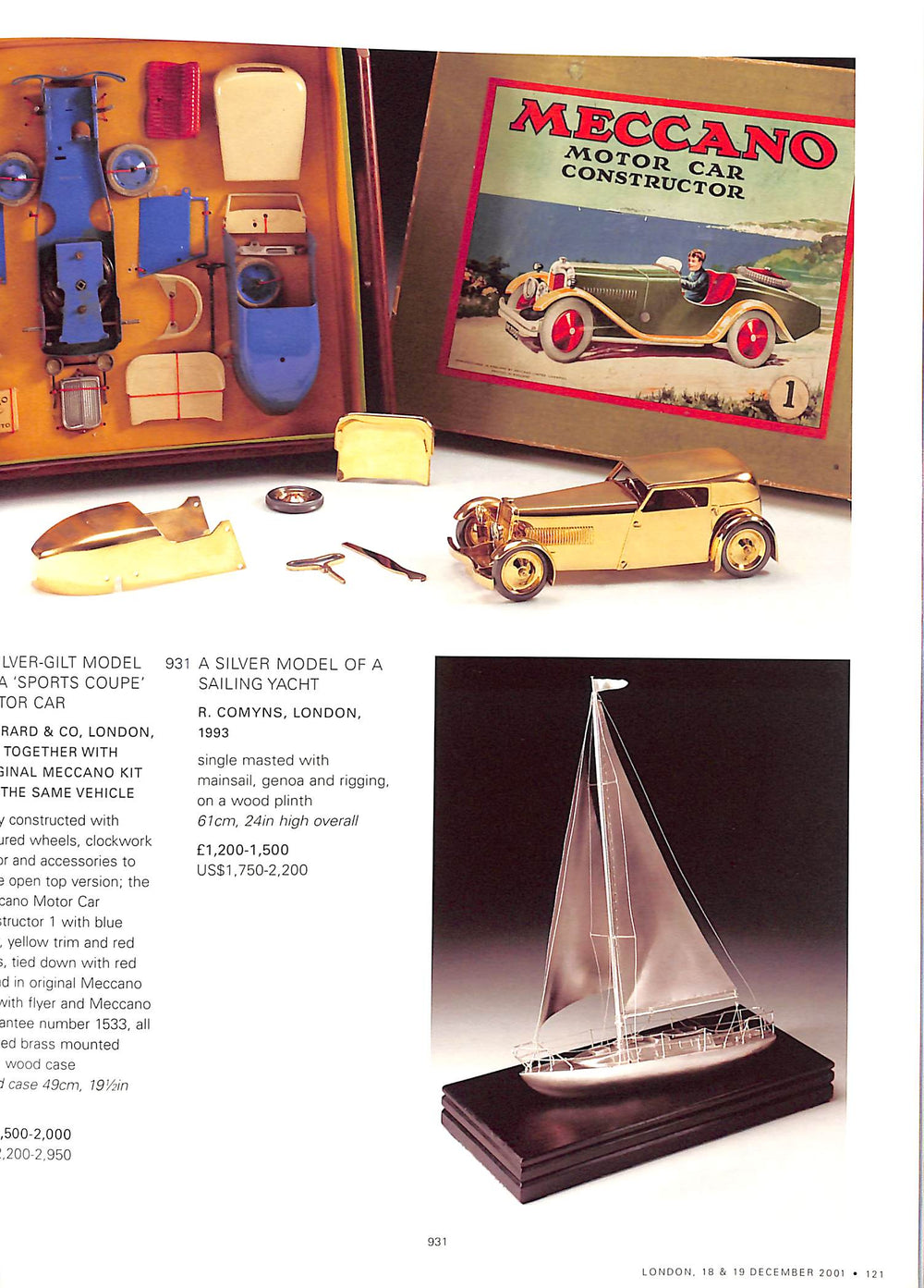 "Precious Objects From Asprey & Garrard" 2001 Sotheby's