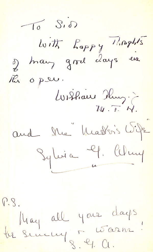 "Between The Flags" 1929 PAGE, H. S.