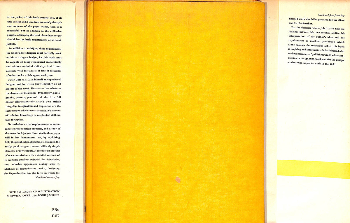 "Designing A Book Jacket" 1956 CURL, Peter
