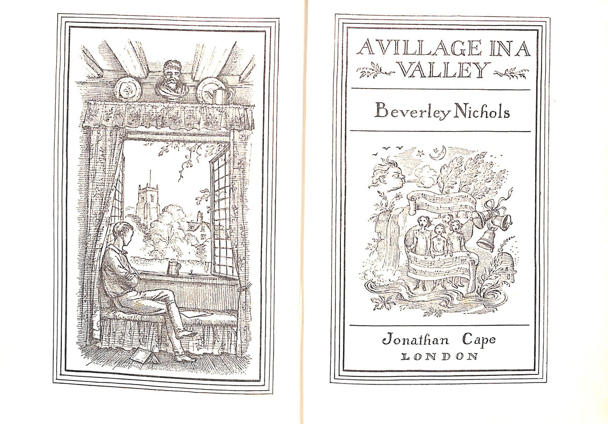 "A Village In A Valley" NICHOLS, Beverley w/ Decorations by Rex Whistl