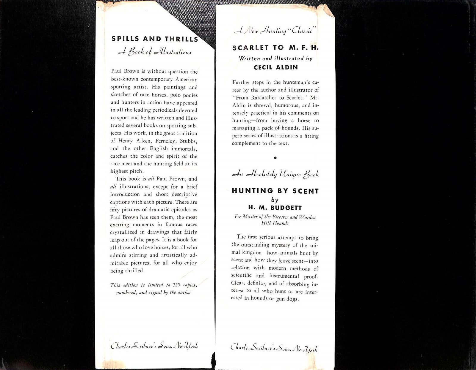 "Spills And Thrills" 1933 BROWN, Paul