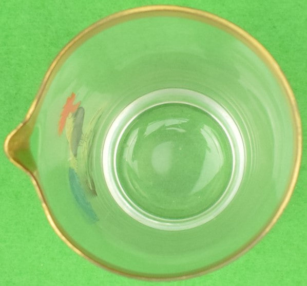 Hand-Painted Rooster Pitcher