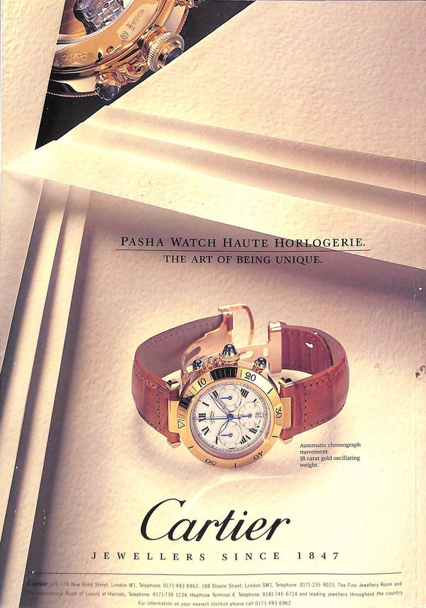 "Cartier International Polo Magazine" 1995