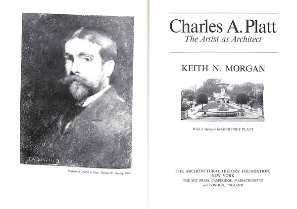 "Charles A. Platt: The Artist As Architect" 1985 MORGAN, Keith N. (SOL