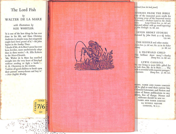 "The Lord Fish" 1935 DE LA MARE, Walter