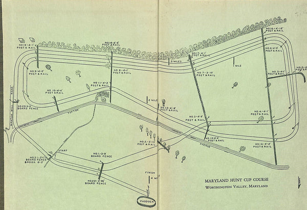 "History of The Maryland Hunt Cup 1894-1954" 1954 ROSSELL, John