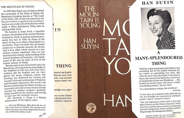 "The Mountain Is Young" 1958 SUYIN, Han
