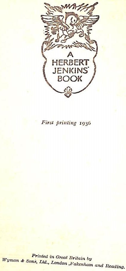 "Young Men In Spats" 1936 WODEHOUSE, P. G.
