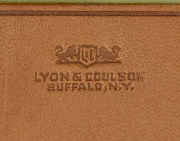 "Lyon & Coulson Leather Wallet For Leaders"