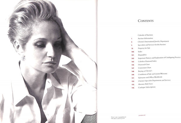 "Magnificent Jewels From The Collection Of Ellen Barkin" 2006 Christie