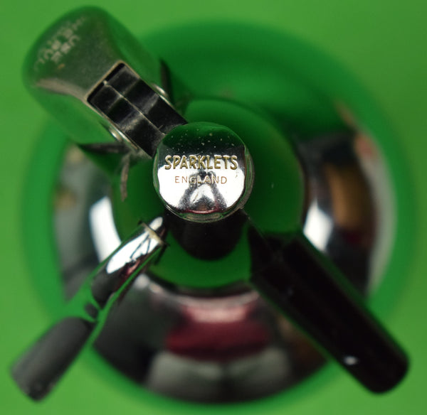 Sparklets English Seltzer Bottle w/ Bakelite Knob