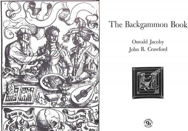 "The Backgammon Book" 1970 (SOLD)