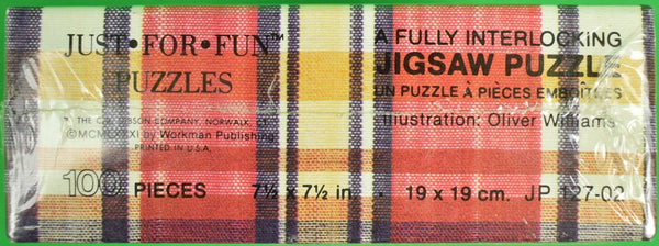 "The Official Preppy 'The College Years' Jigsaw Puzzle" 1981