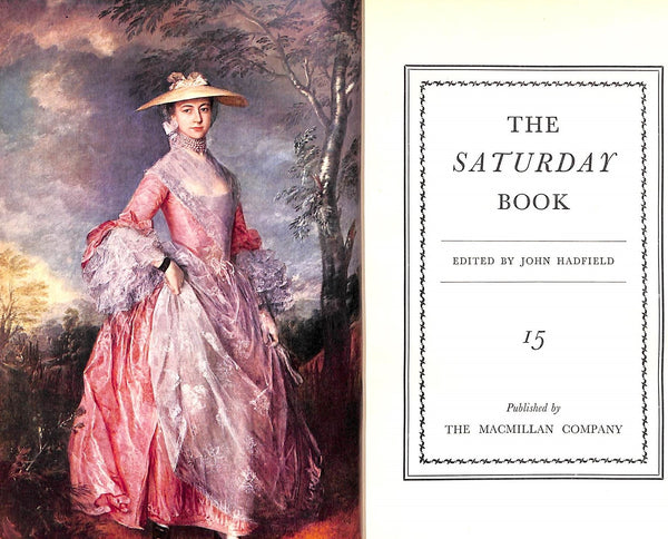 "The Saturday Book 15" 1955 HADFIELD, John [edited by]