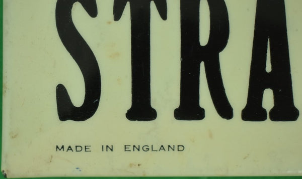 Abercrombie & Fitch "Beware Of Strange Women" Plaque Sign Made In Engl