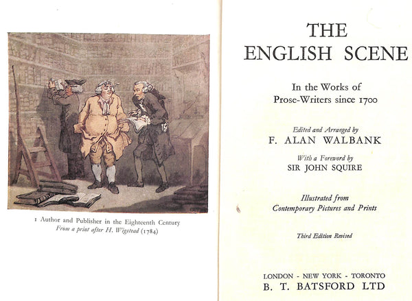 "The English Scene" 1947 WALBANK, F.A.