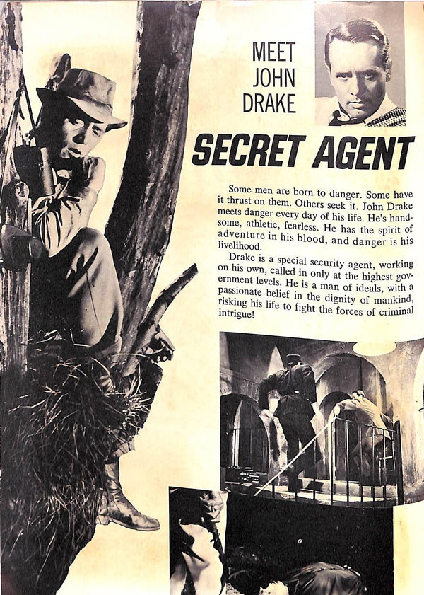"Secret Agent: John Drake Zeroes In on an Atomic Treasure Hunt"