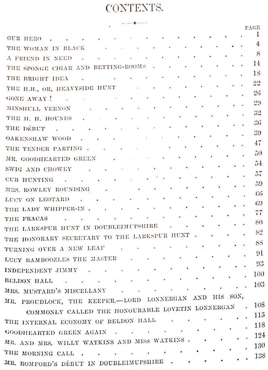"Mr. Facey Romford's Hounds" SURTEES, Robert S.