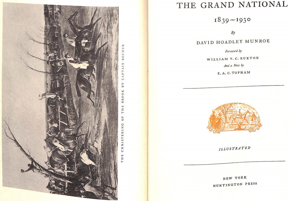 "The Grand National 1839-1930" 1931 MUNROE, David Hoadley
