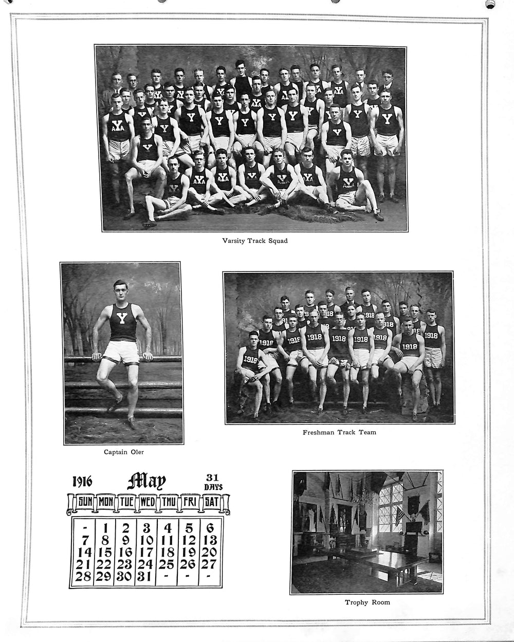 "ELIHU Yale 1916 Calendar"