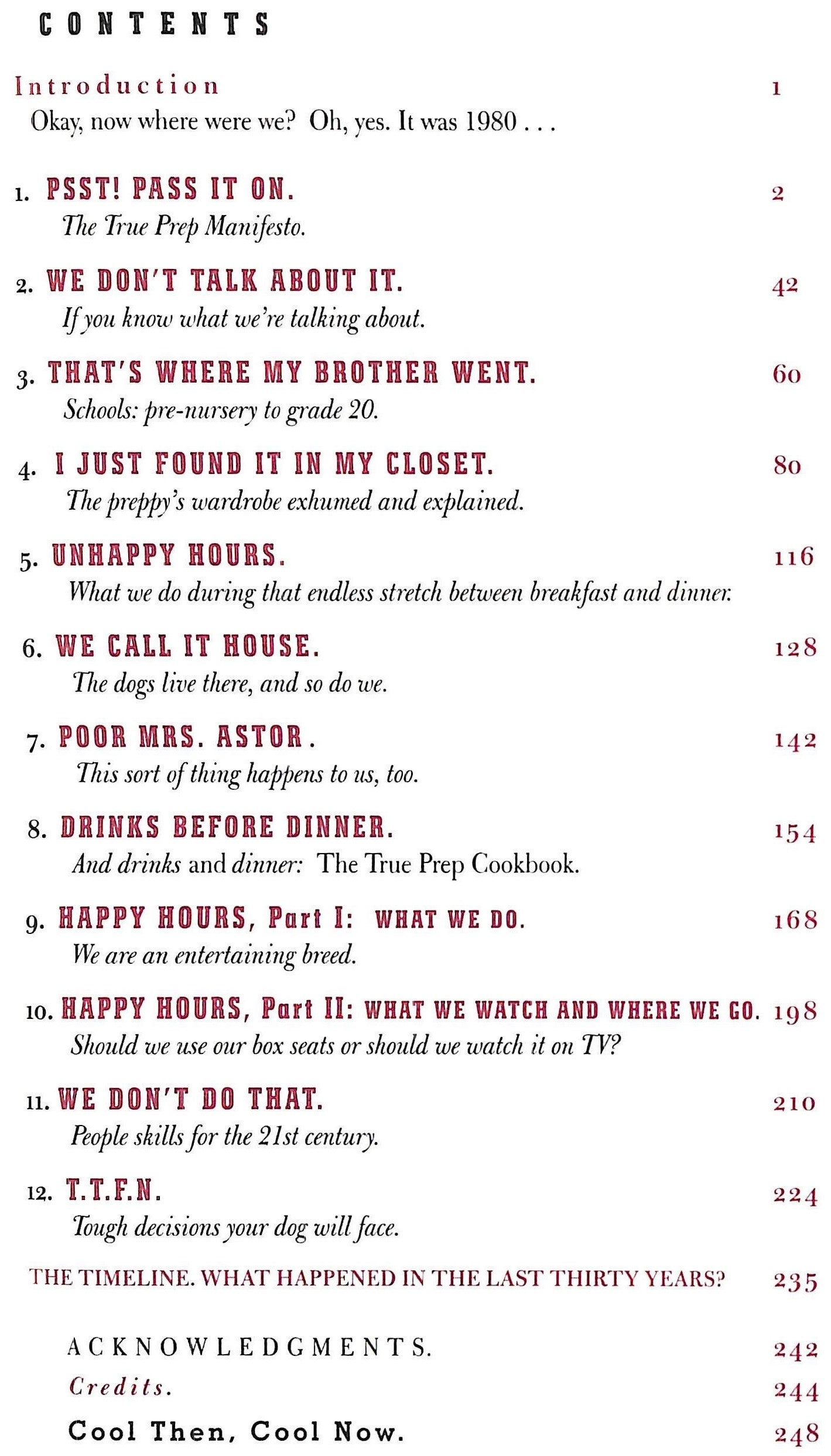 "True Prep" 2010 BIRNBACH, Lisa