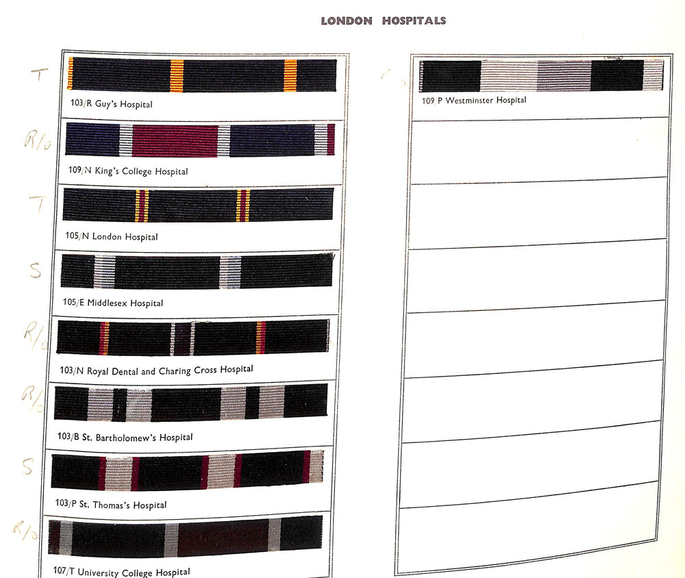 "Club Colours: Old Boys, University, Club And Regimental Colours Patte
