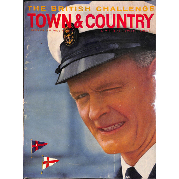 "The British Challenge Town & Country" Magazine Sept. 1958 (SOLD)