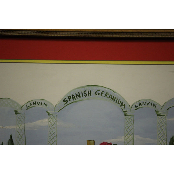 "Lanvin Paris Spanish Geranium"