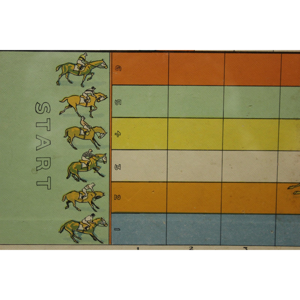 Belmont Park c1920s Horse Race Game Board Custom Framed