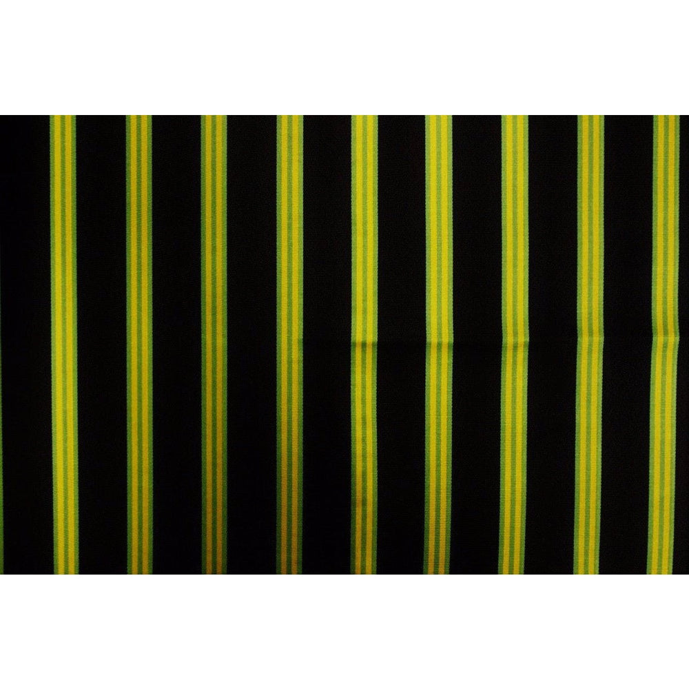 "Brooks Brothers English Silk Necktie Fabric w/ Navy, Green, and Gold