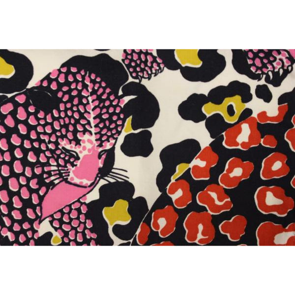 Set of 7 Leopard Print Cotton Pocket Squares