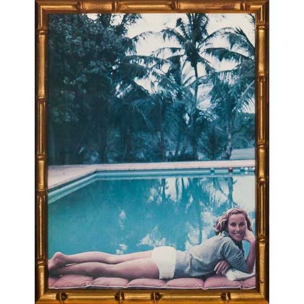 "Alice Topping at Ned McLean's Pool" AARONS, Slim (SOLD)
