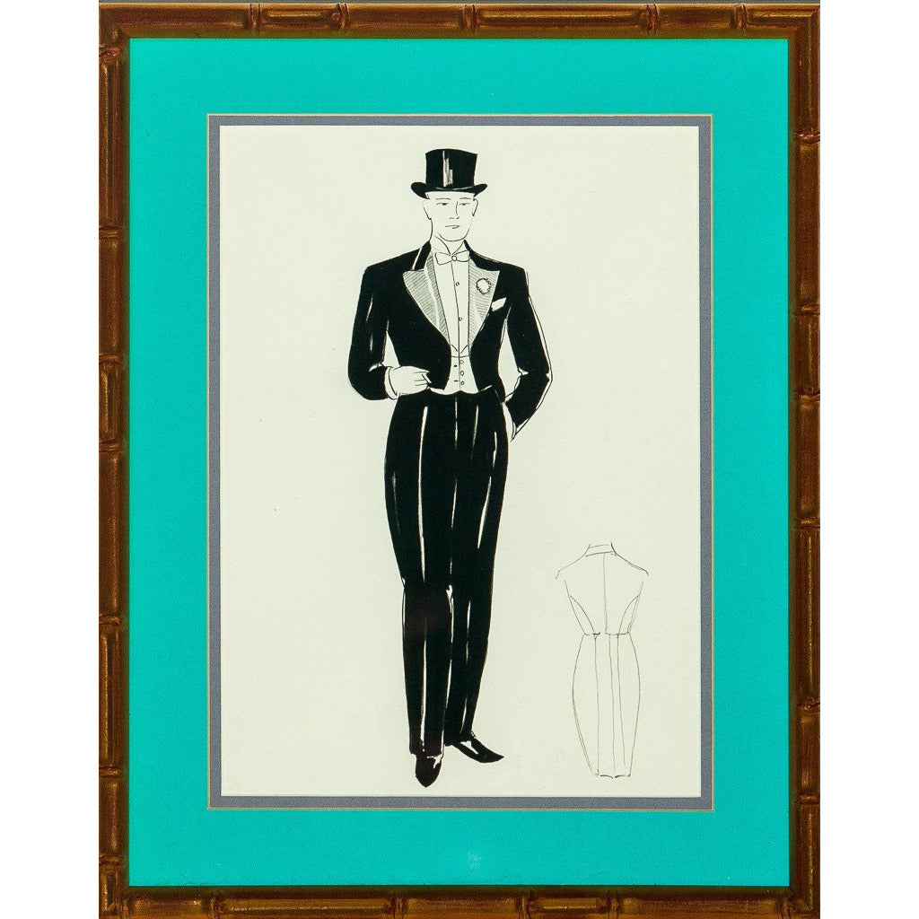 Dapper Gent in Evening Attire