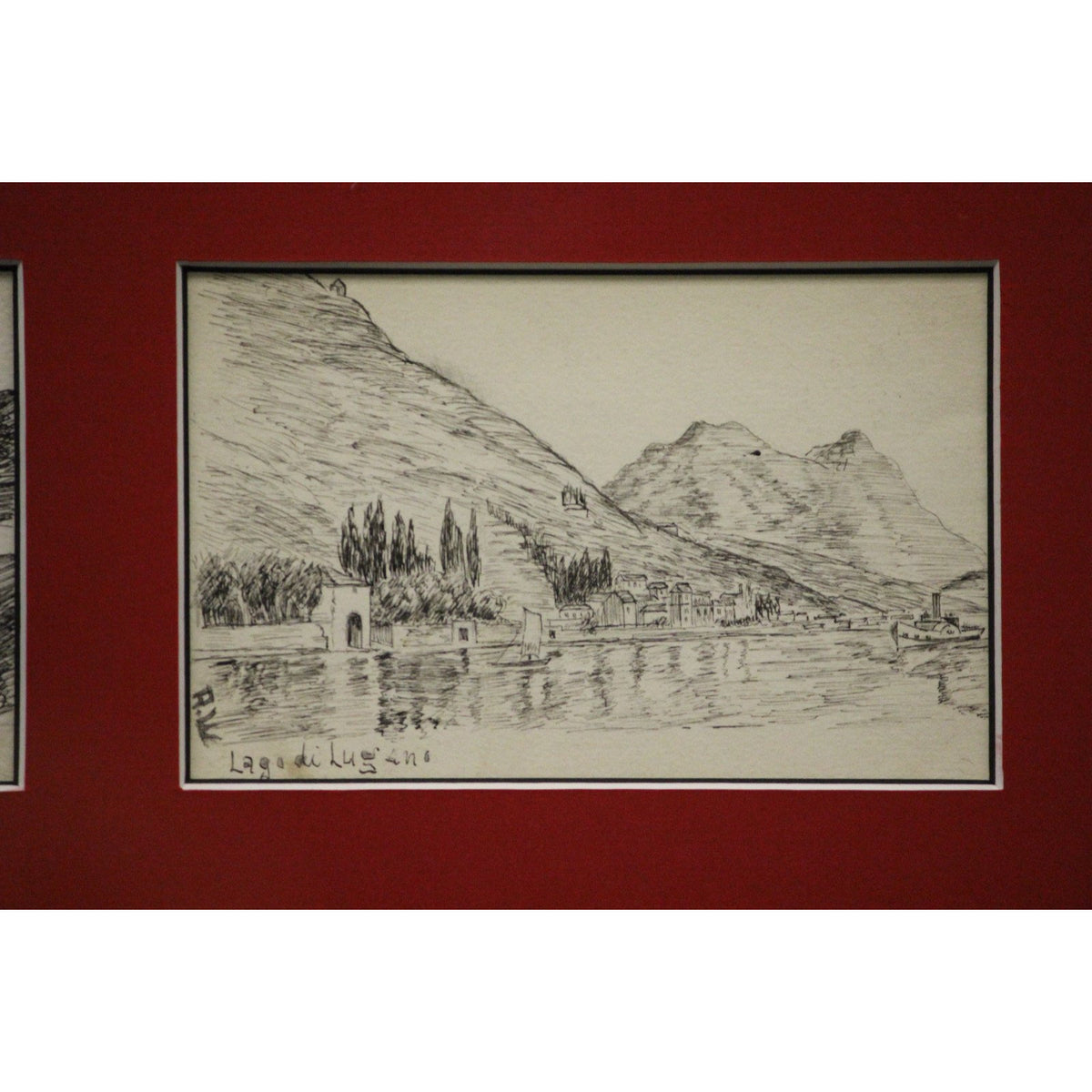 5 Postcard Drawings From Italy