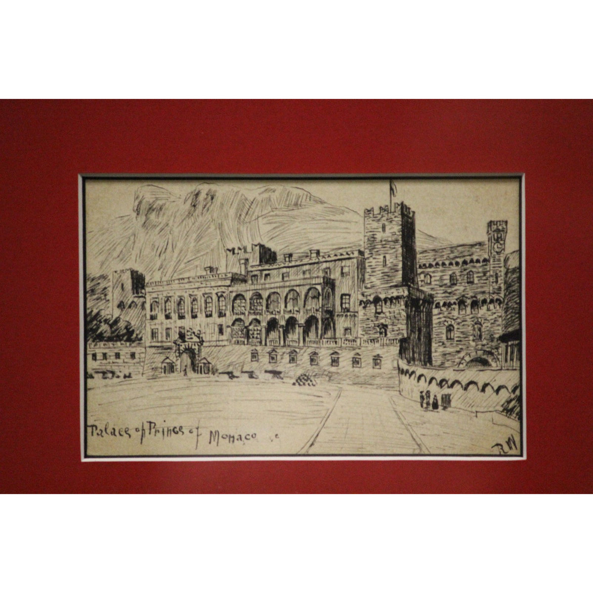 5 Postcard Drawings From Italy