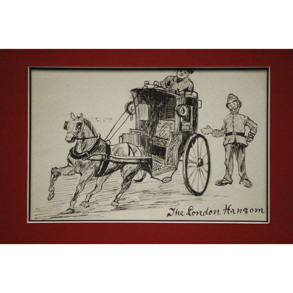 Set x 6 Postcard Drawings