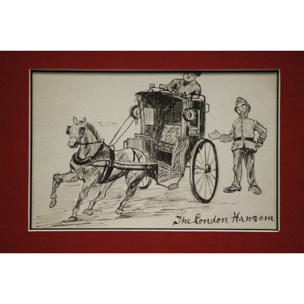 Set x 6 Postcard Drawings