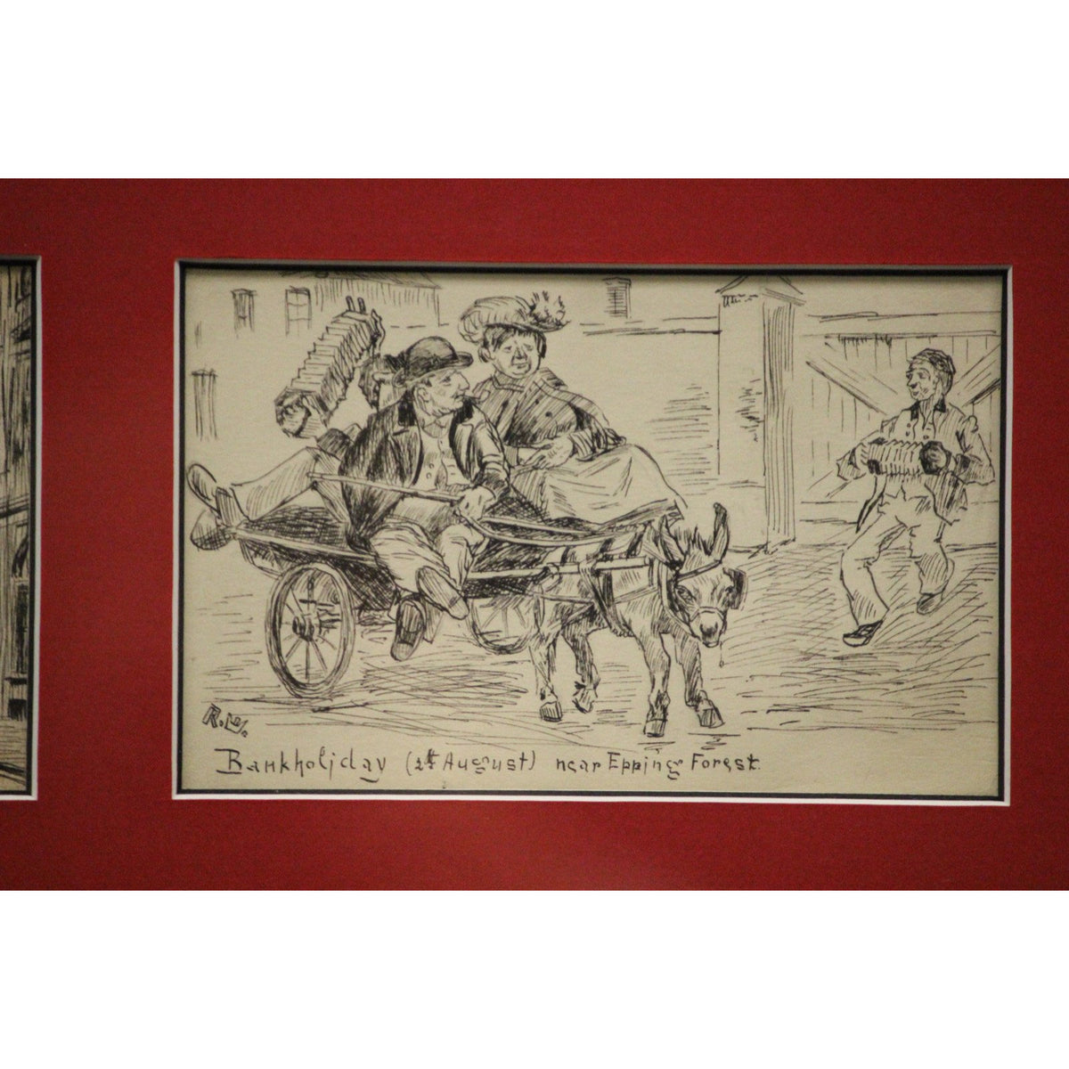 Set x 6 Postcard Drawings