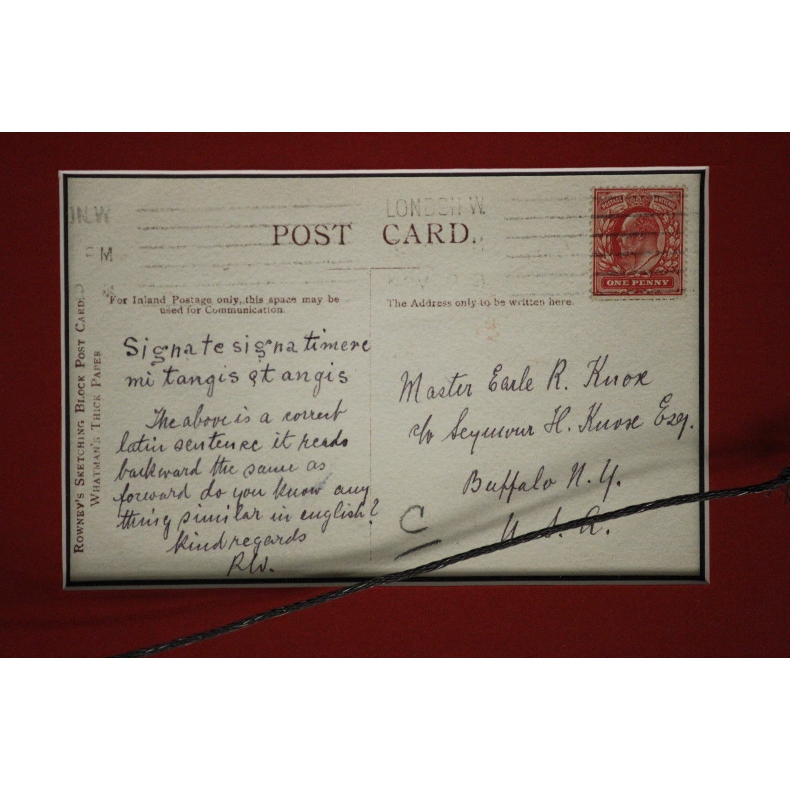 Set x 6 Postcard Drawings