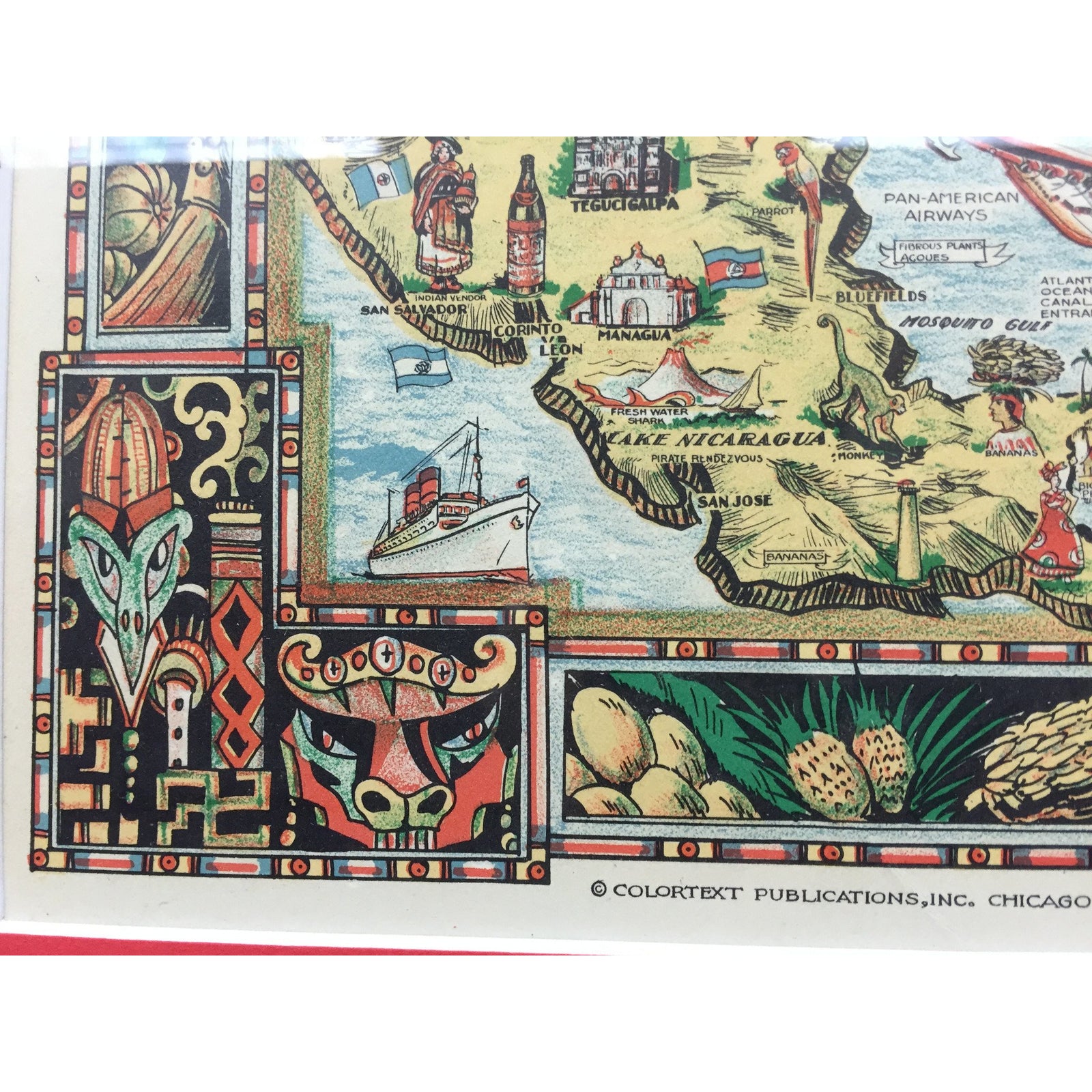 "The Story Map Of The West Indies" 1936