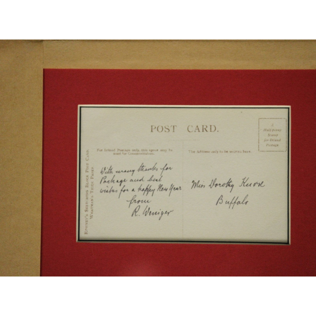 Set x 5 Postcard Drawings