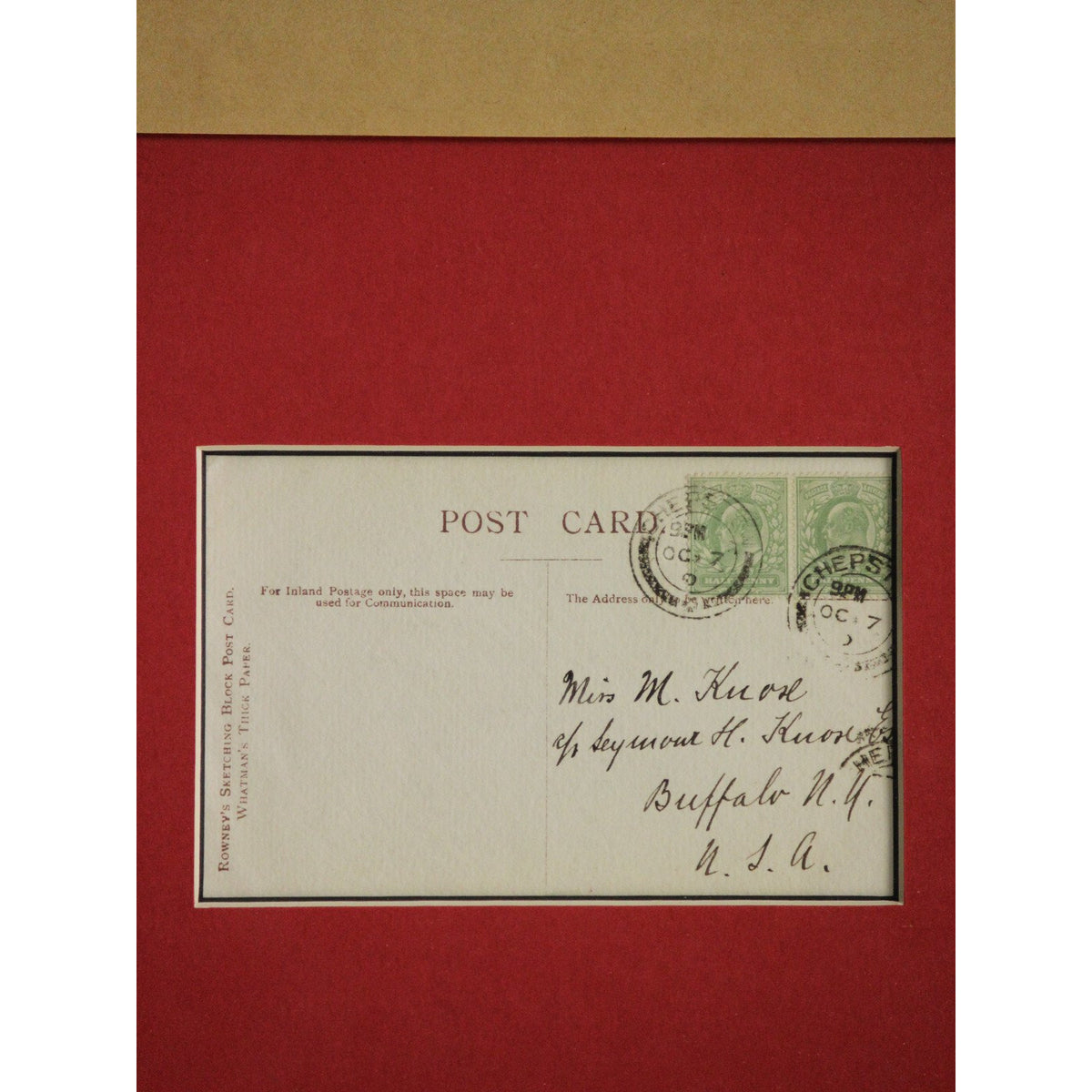 Set x 5 Postcard Drawings