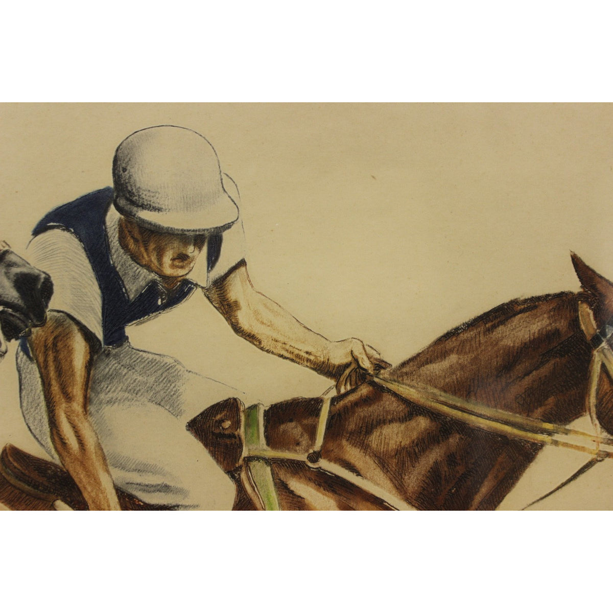 "French Polo" 1958 by Louis Claude
