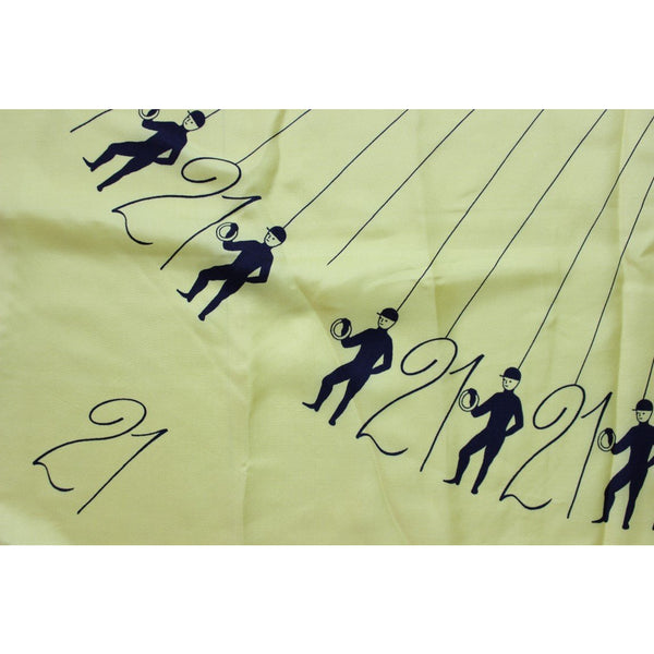 "21" Club Jockey XXIII Silk Scarf (SOLD)