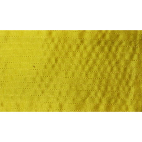 'Reversible Red & Yellow Quilted Sash Belt'