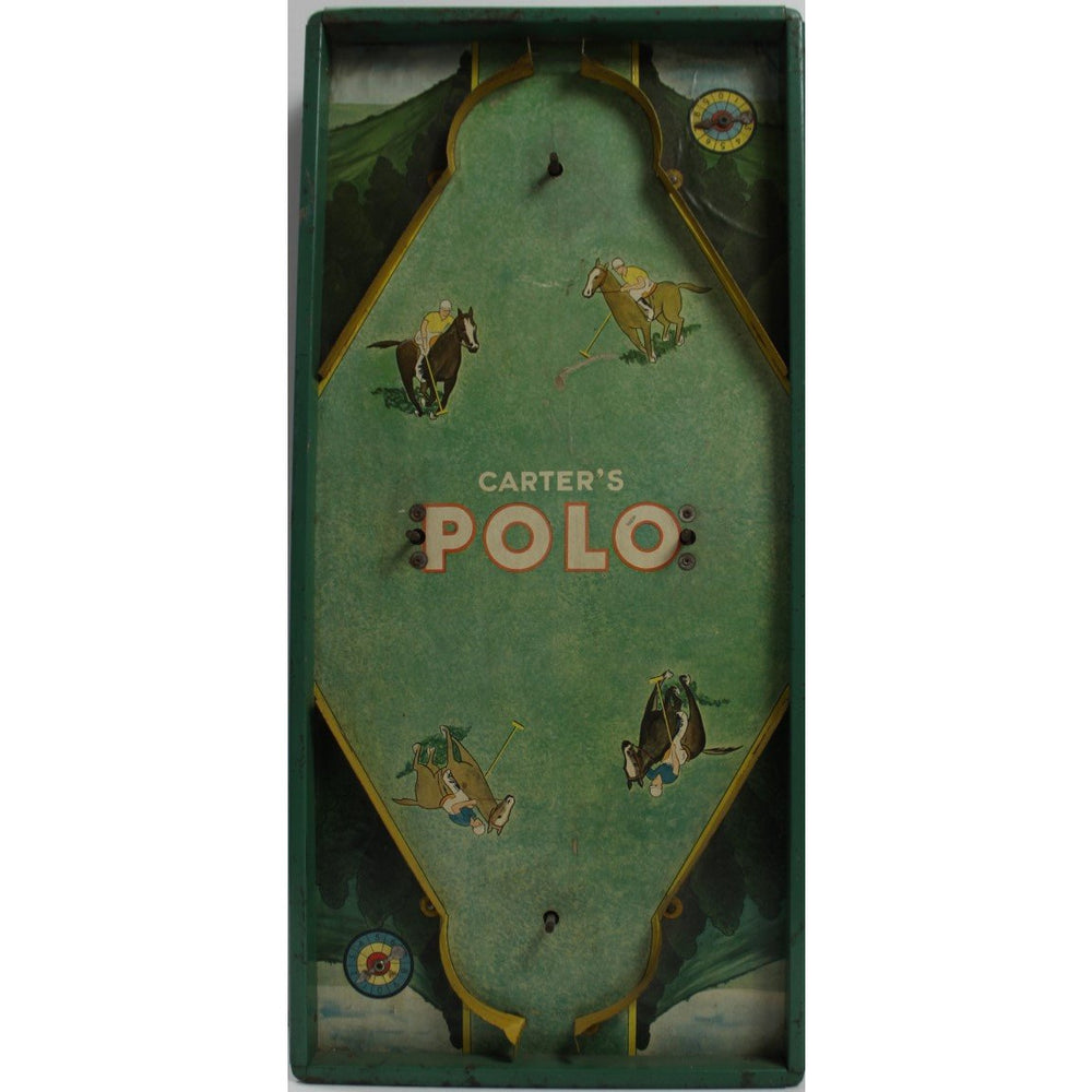 "Carter's Polo" c1930s Game Board (SOLD)