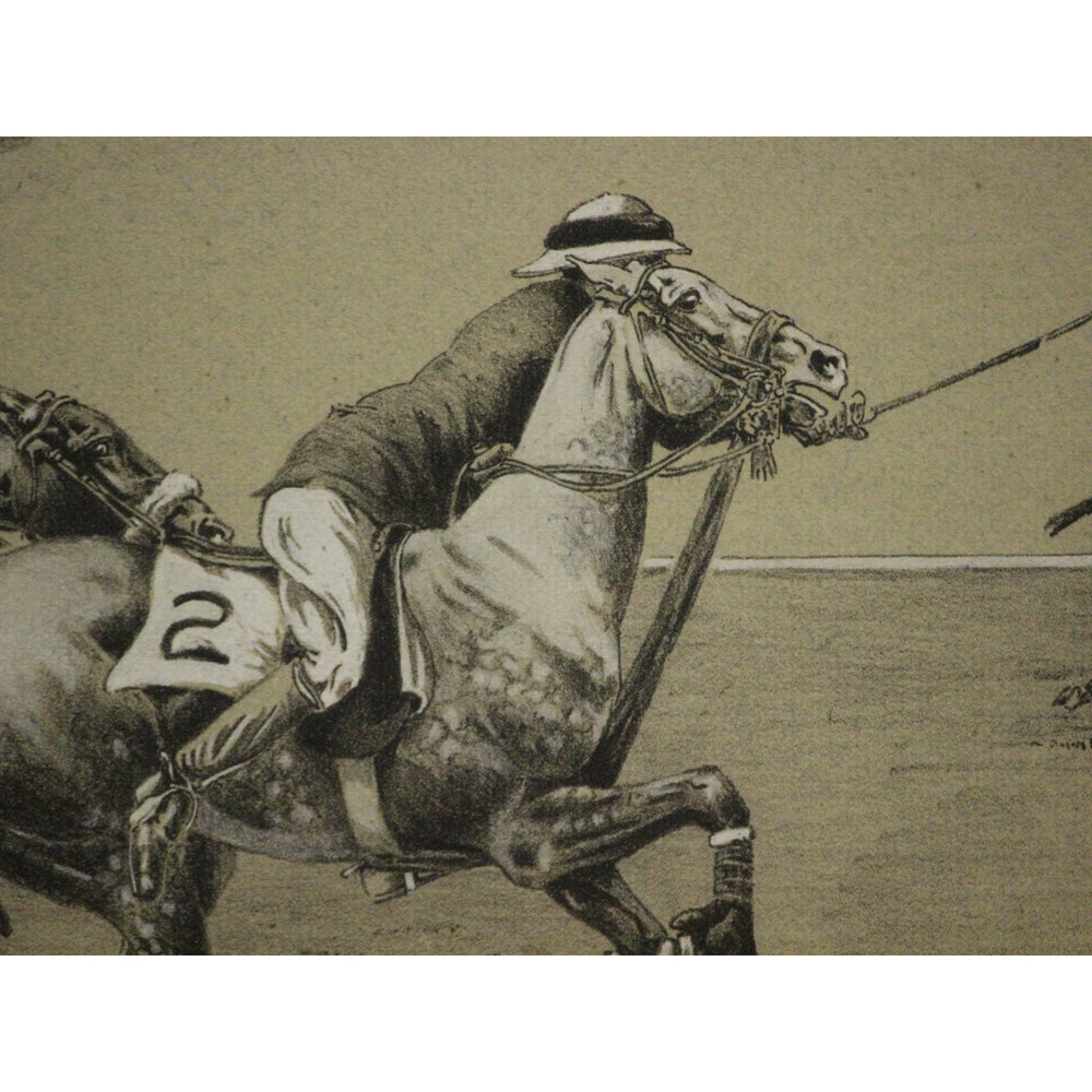 Edward King Polo Scene